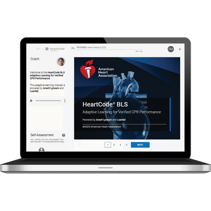 SimSalud - HeartCode® BLS Online for International - HeartCode